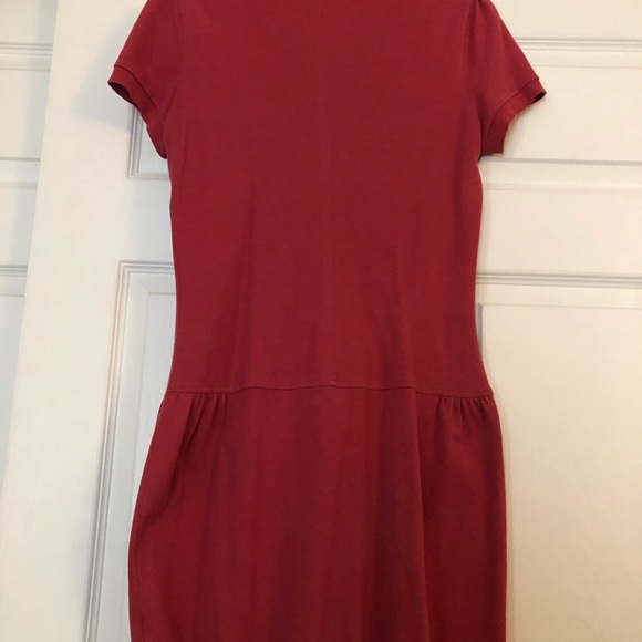 Lacoste | Dresses | Lacoste Cranberry Colored Dress | Poshmark